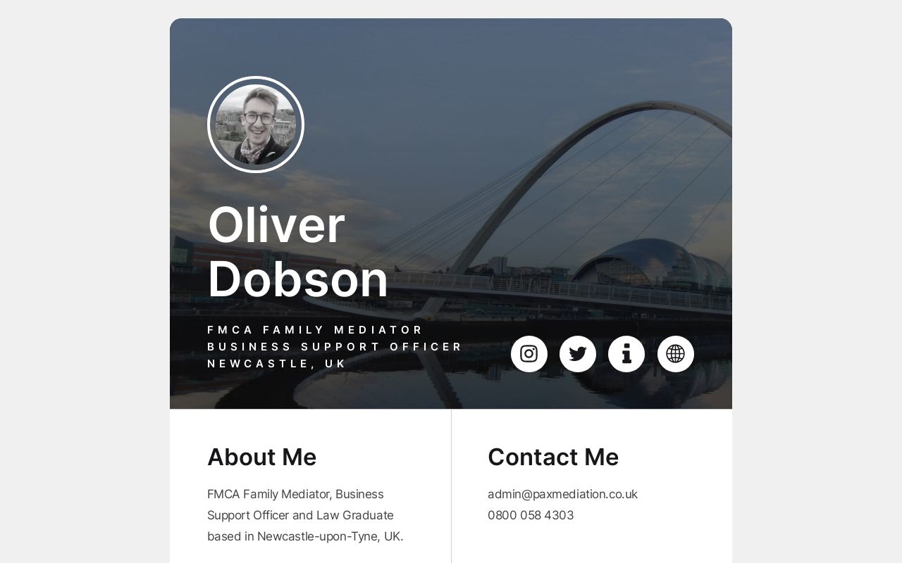 Oliver Dobson || FMCA Mediator